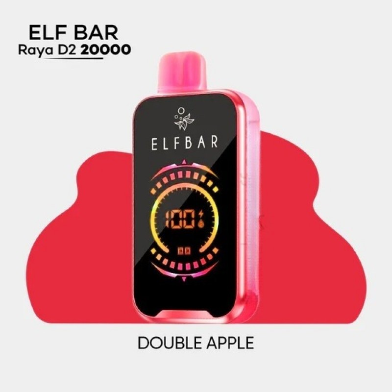 Elf Bar 20000 Puff Raya D2 Double Apple
